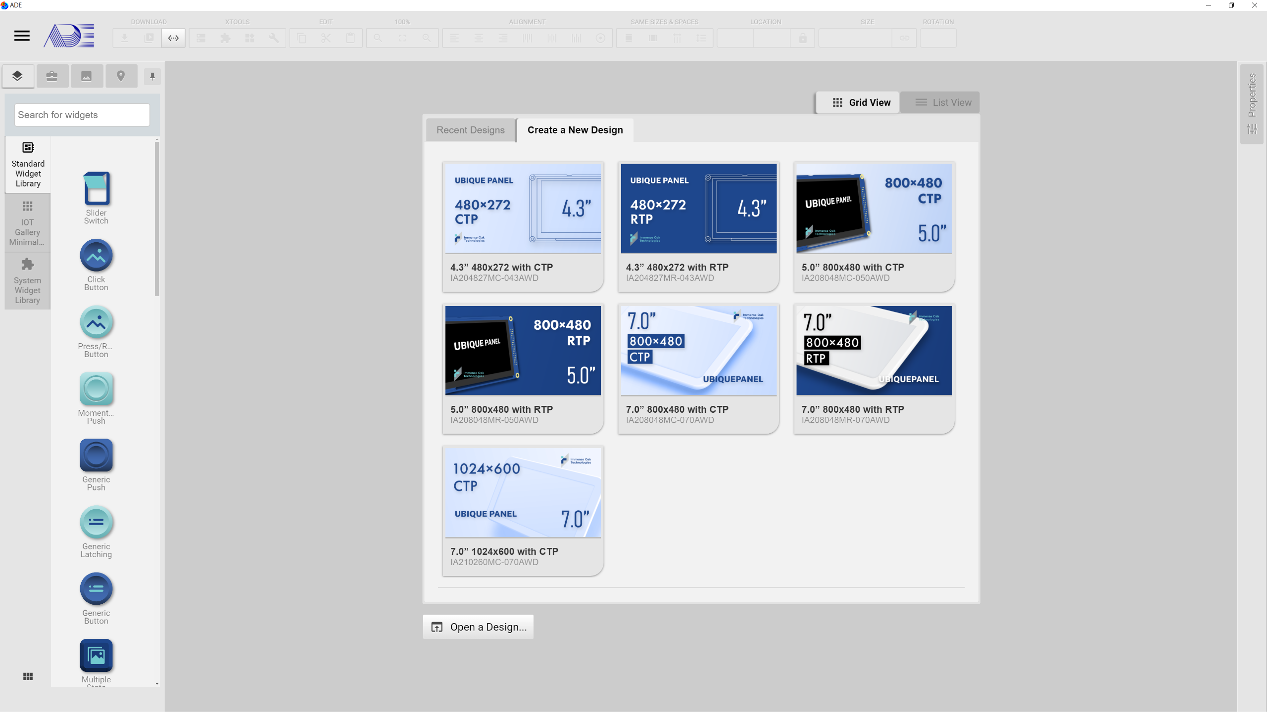 啟動 ADE - ADE Reference Manual